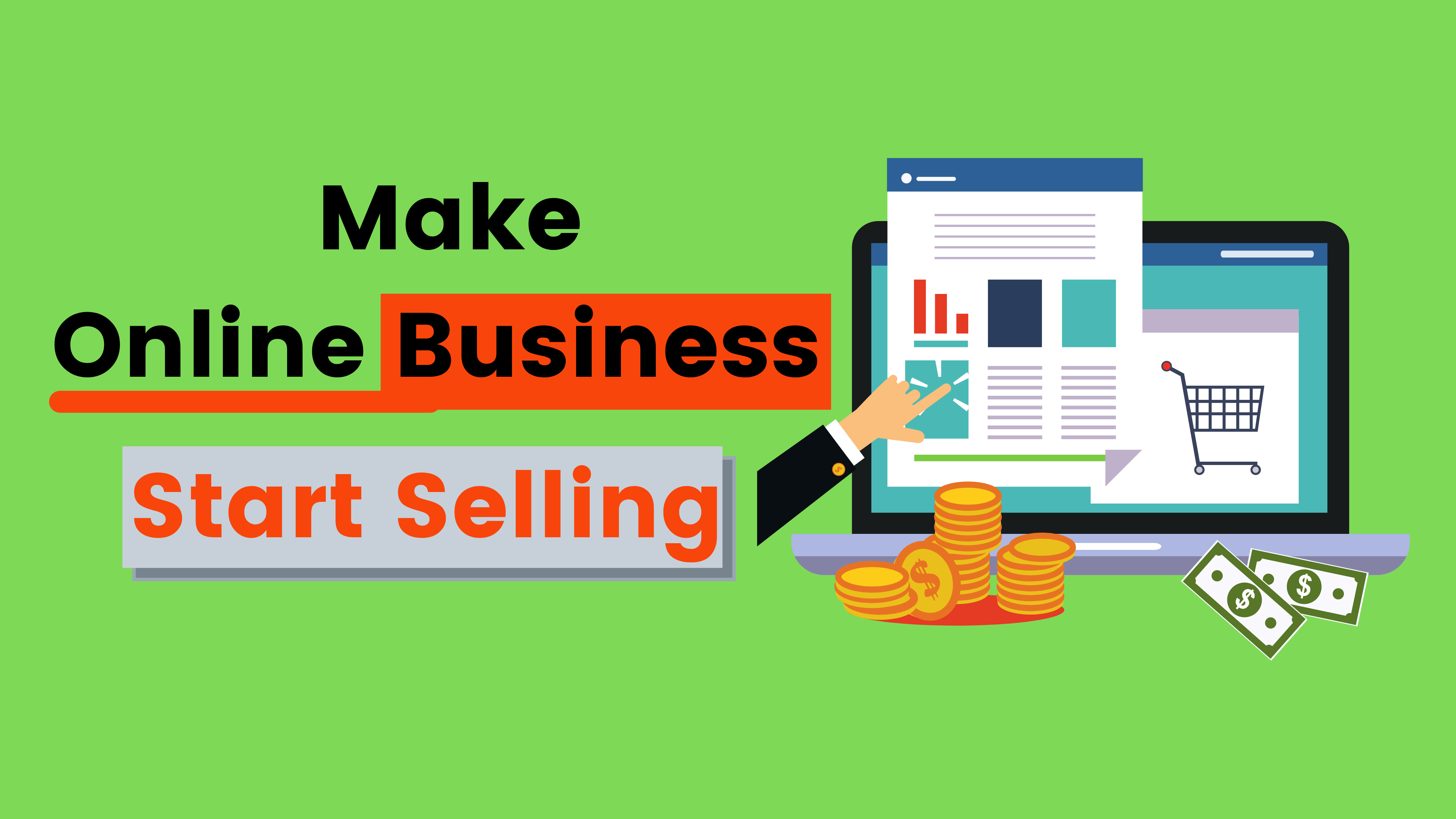 How To Make Online Business And Sell Online 